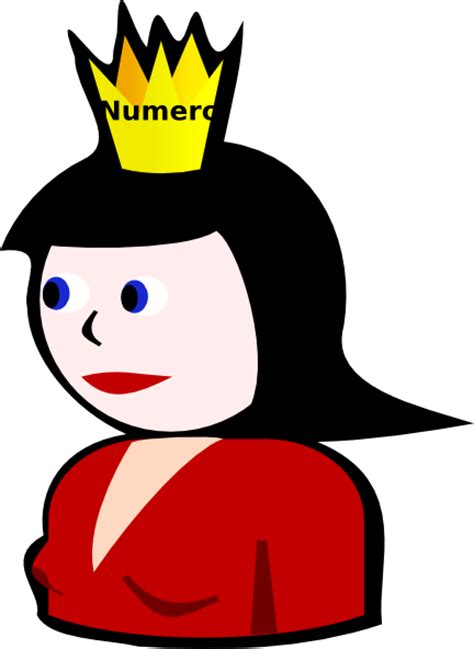 Queen Numero Clip Art At Clker Vector Clip Art Online Royalty