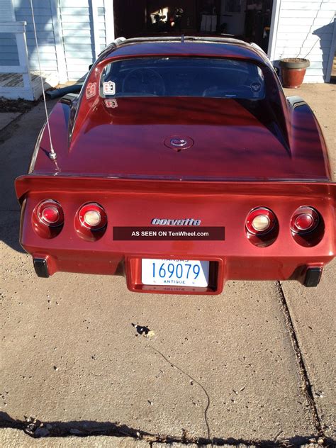1976 Corvette Stingray T Tops 4 Speed 350 L48