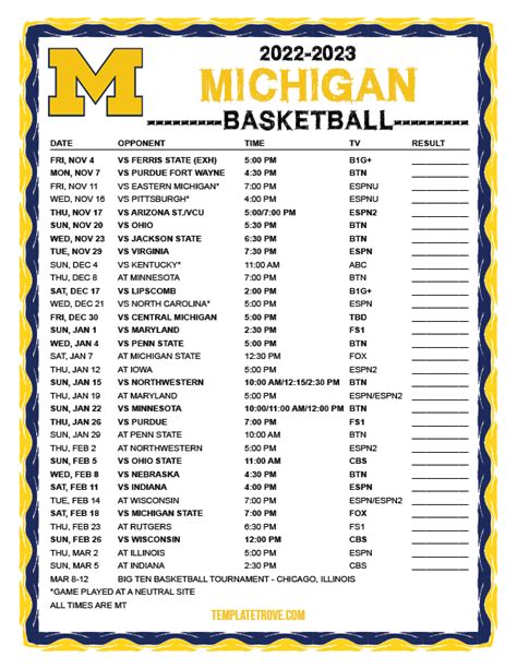 Michigan Football Schedule 2024 Printable Dyann Grissel