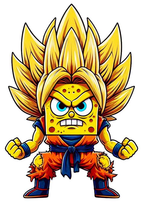 Personagens bob esponja imagens engraçadas png in 2024 Dragon ball z