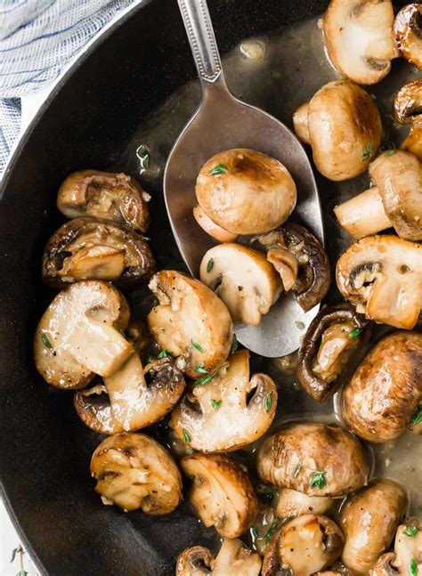 Sautéed Mushrooms with Wine and Garlic Recipe Rachel Cooks