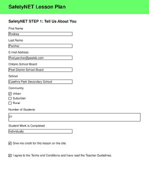 Fillable Online Cawthra Park Secondary School Fax Email Print PdfFiller
