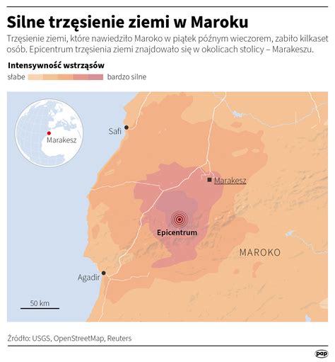 Trzęsienie ziemi w Maroku Ponad tysiąc ofiar i rannych Liczba