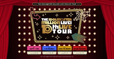 Information The Idolm Ster Million Live Thlive Tour The