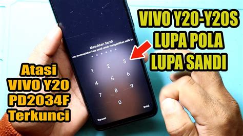 Cara Membuka Hp Yg Lupa Kata Sandi Vivo Y Y S Pd F Cara Buka