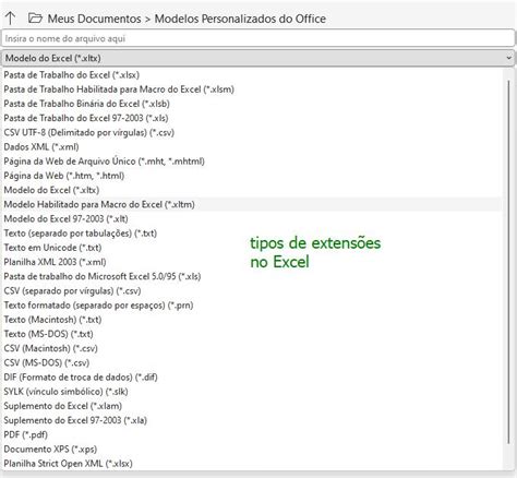 Conheça os principais tipos de arquivos do Excel Rafandroid