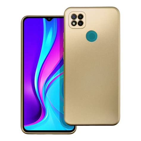 Capa Xiaomi Redmi 9C Gel Eletro Dourado Kuantokusta