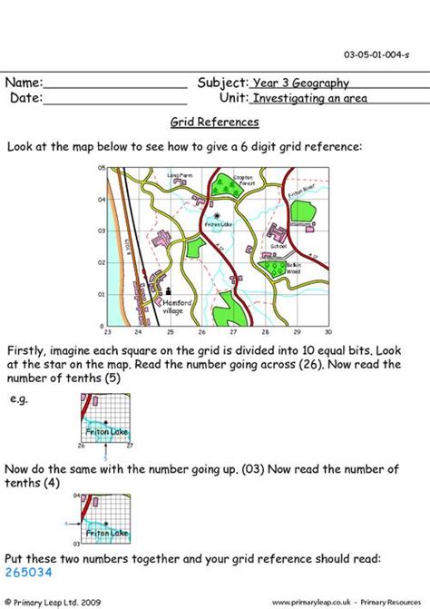 The National Grid Worksheet Edplace
