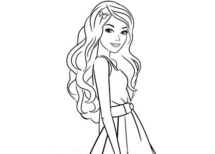 Dibujos De Barbie Para Colorear Para Descargar Imprimir Y Pintar