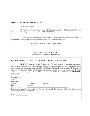 Fillable Online PREFEITURA MUNICIPAL DE JUNDIA DO SUL Praa Pio X