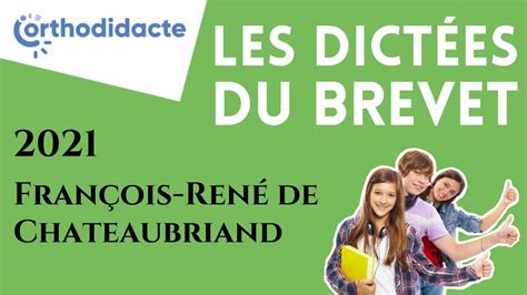 Dictée du brevet 2021 en ligne avec corrigé automatique YouTube