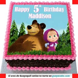AQUI Descubre las Tortas de Masha Y El Oso más populares