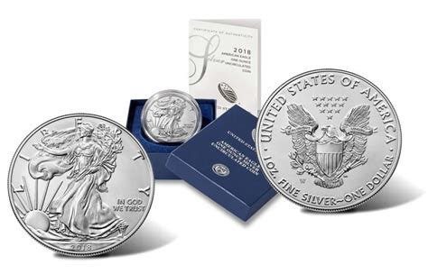 US Mint Sales 2018 Uncirculated Silver Eagle Debuts CoinNews