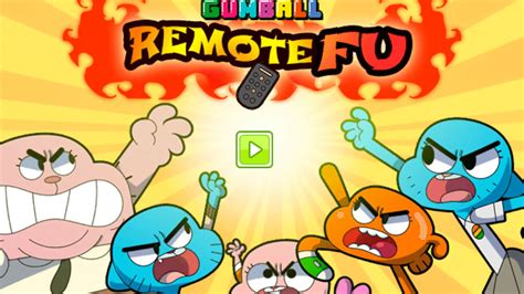 Remote Fu Jogos O incrível mundo de Gumball Cartoon Network