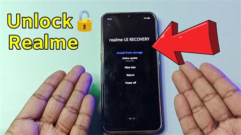 How To Unlock Realme Phone Without Password Realme Mobile Ka Lock