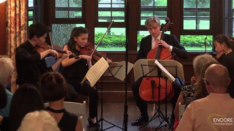062218 Brahms String Quartet No 1 In C Minor Op 51 4th Mvt YouTube