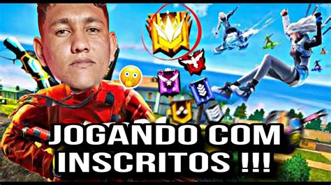 FREE FIRE AO VIVO NOVA TEMPORADA NO FREE FIRE RUMO AO MESTRE E