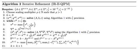 efficient use of quantum linear system algorithms in interior point methods for linear
