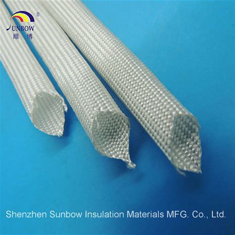 China High Temperature 500c Heat Resistant Fiberglass Braided Electric