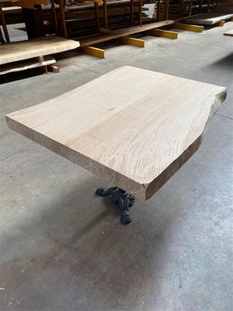 Plateau de table live edge Chêne Atelier du Bois Massif