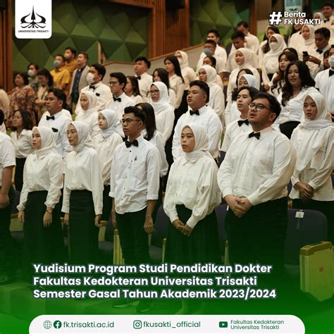 Yudisium Program Studi Pendidikan Dokter Fakultas Kedokteran