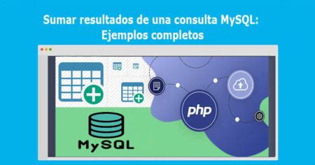 Sumar Resultados De Una Consulta MySQL Ejemplos BaulCode