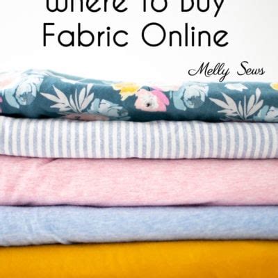 Understanding Knit Fabrics Fabric Types Melly Sews
