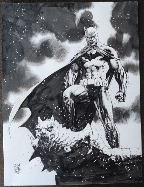 Batman Sketches Jim Lee