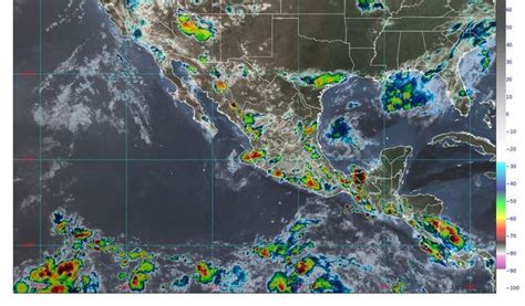 Se pronostican lluvias intensas con descargas eléctricas y granizadas