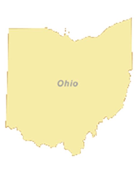 State Of Ohio Outline Vector At Vectorified Collection Of State