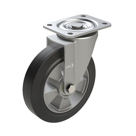 Roues pivotantes Caoutchouc élastique Ø 160mm Logistiekonline be