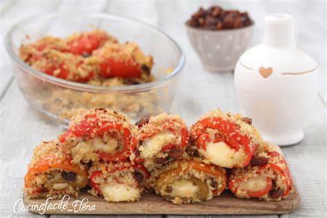 INVOLTINI DI PEPERONI ALLA SICILIANA