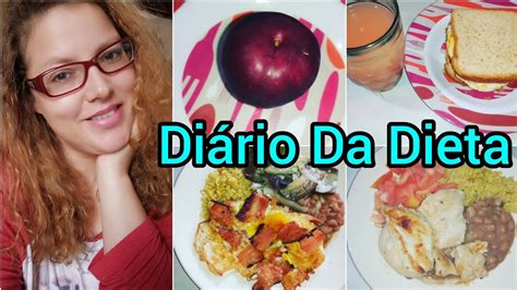 Diário Da Dieta Reeducação alimentar Alimentação simples e Barata