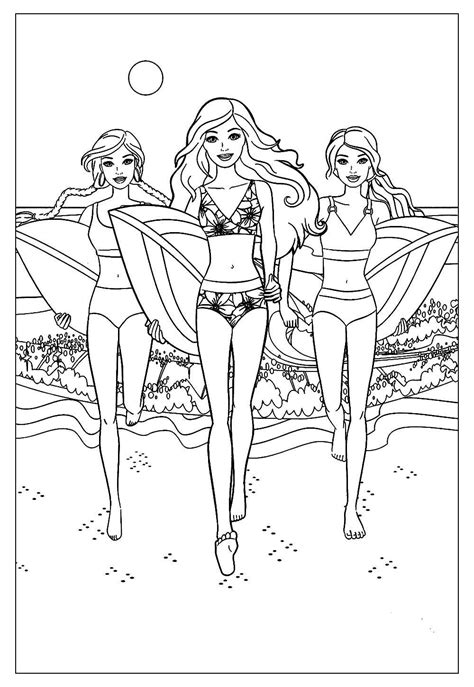 Desenhos Da Barbie Para Colorir E Pintar Tudo Para Colorir