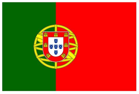 Bandeira De Portugal Para Imprimir Bora Colorir