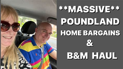 MASSIVE POUNDLAND HOME BARGAINS B M HAUL Including Autumn Decor