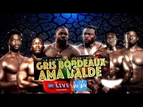 LIVE AMA BALDÉ GRIS BORDEAUX LISS NDIAGO ZOSS GOUY GUI