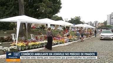 Jornal do Almoço Joinville Comércio Ambulante abertas inscrições