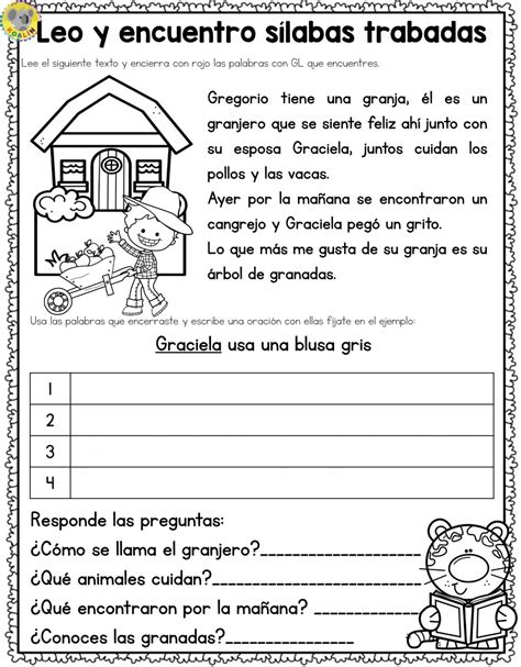Leo y encuentro sílabas