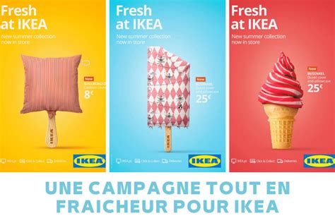 Une campagne d affiche publicitaire estivale tout en fraîcheur pour
