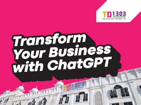 Transform Your Business With Chatgpt Td