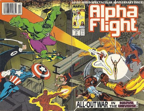 Marvel Comics Usa Alpha Flight Tigers In The Rain