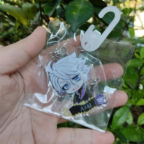 Disney Twisted Wonderland Azul Ashengrotto Acrylic Charm Hobbies