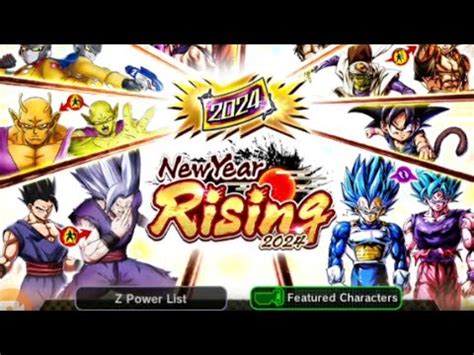 DRAGONBALL LEGENDS NEW YEAR RISING SUMMUN 2024 2x Ticket Summon I GOT