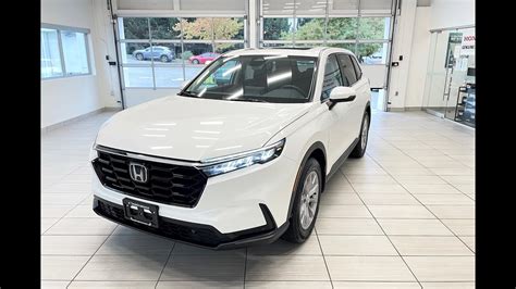 2023 HONDA CR V EX L PLATINUM WHITE PEARL YouTube