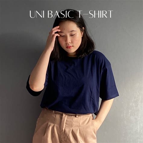 Jual Basic T Shirt Kaos Polos Unisex Tshirt Polos Baju Kaos Polos