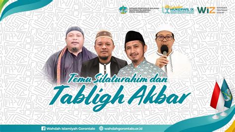 Live TEMU SILATURAHIM Ust Dr KH Zaitun Rasmin Lc MA Bersama