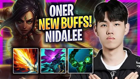 Oner Tries Nidalee With New Buffs T Oner Plays Nidalee Jungle Vs