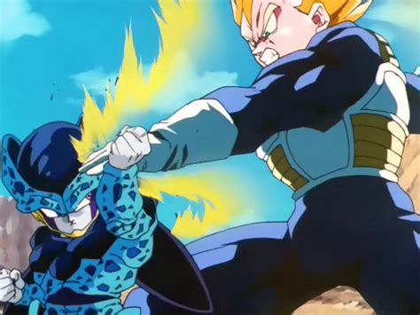 Vegeta Cell Games Vs Cell Jr Battles Comic Vine