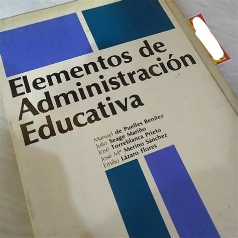 Livro Elementos De Administracion Educativa Parcelamento Sem Juros